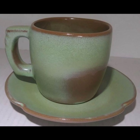 Frankoma | Dining | Frankoma Pottery Cup And Saucer Set Of | Poshmark